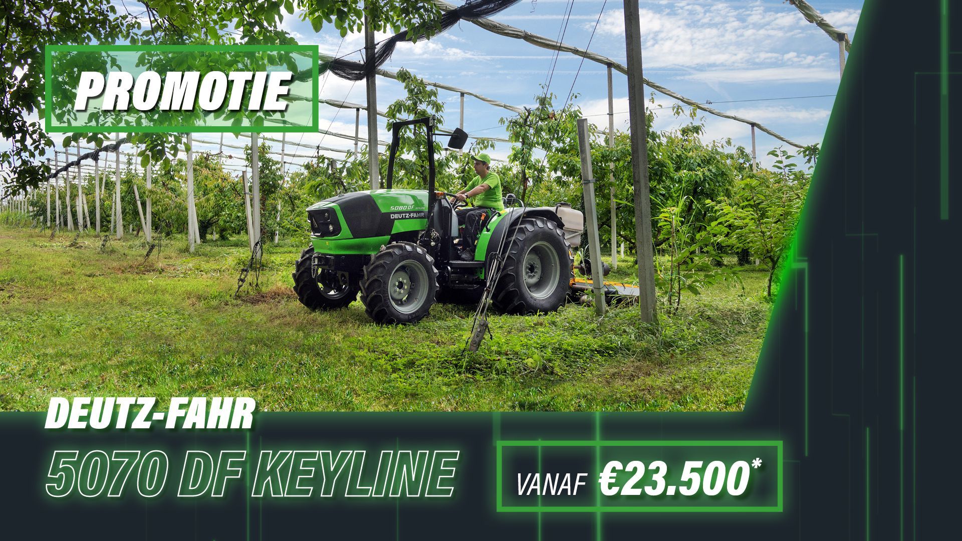 5 DF Keyline. Compact, krachtig, vanaf €23.500 - DEUTZ-FAHR